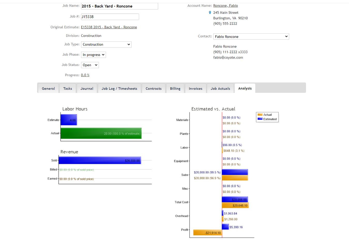 Landscape Business Software with Quickbooks Integration - DynaScape